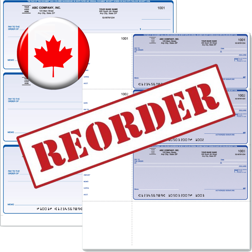 Reorder pre-printed checks – PrintChecks Pro
